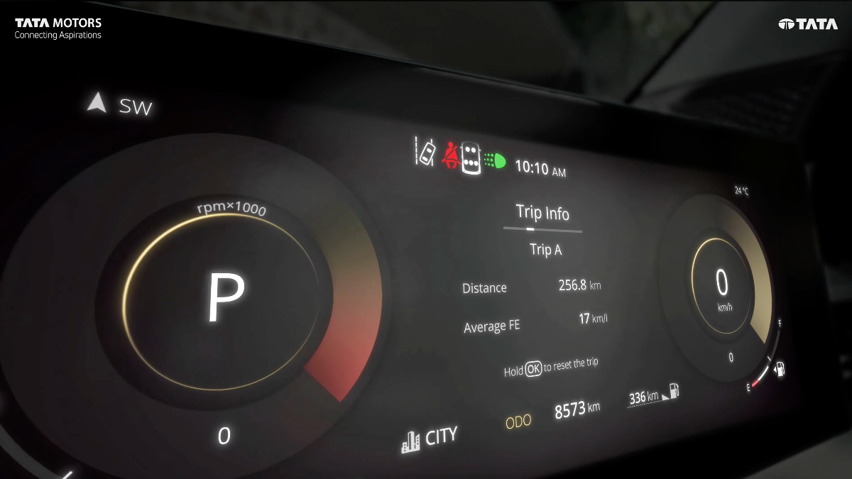 2025 Tata Sierra Key Features TEASED Alongside A New Red Colour Option ...