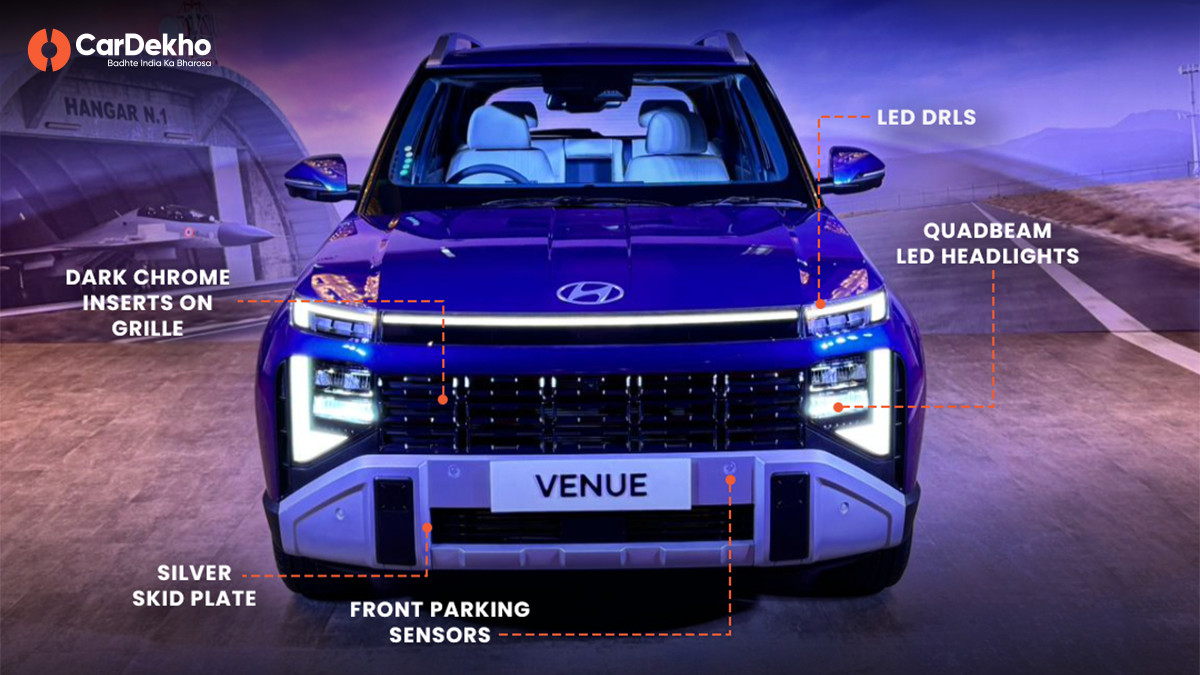 New 2025 Hyundai Venue Base HX2 Vs Top-spec HX10 Variant: Exterior ...