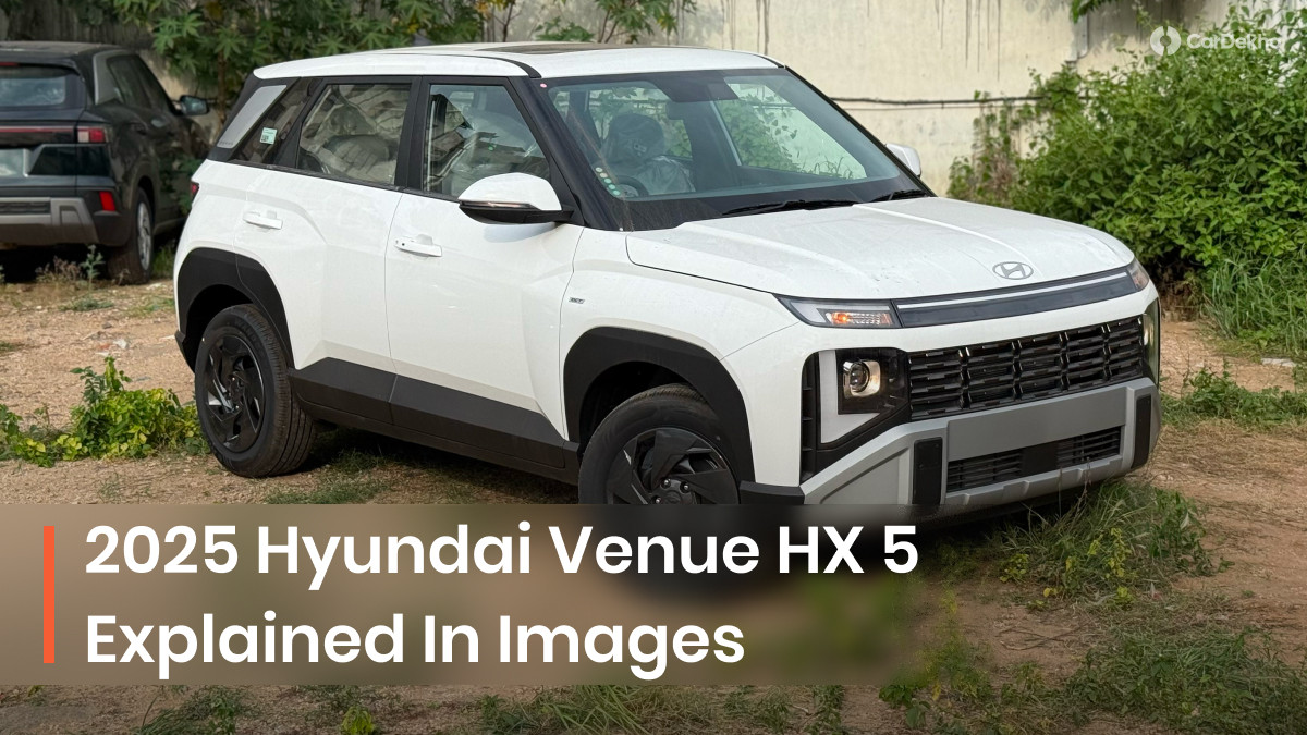 2025 Hyundai Venue Mid-spec HX 5 Variant Exterior And Interior Detailed In 17 Real-life Images ...