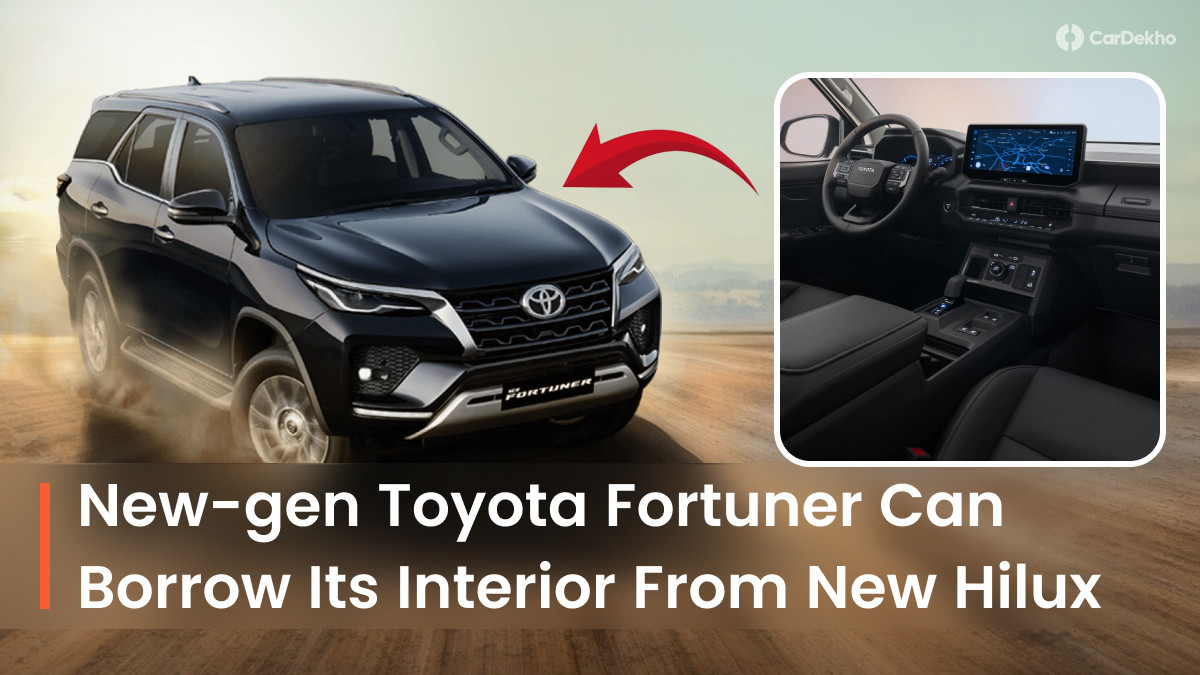 New-generation Toyota Fortuner Interior Could Be Inspired From The 2026 ...