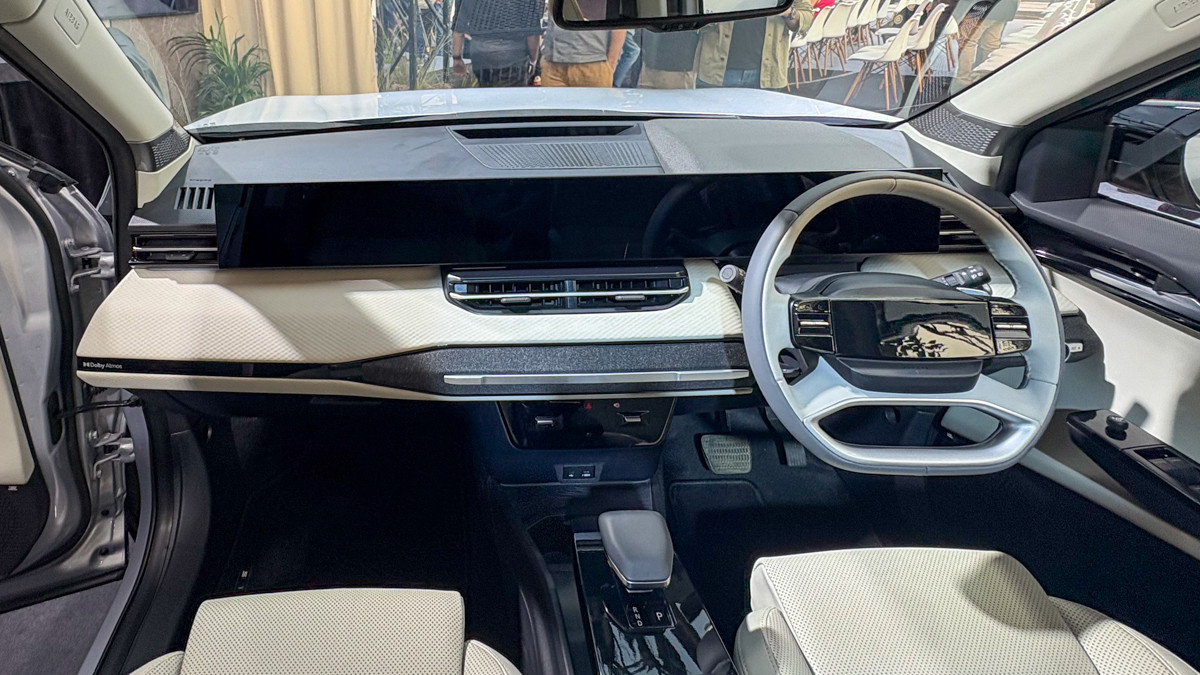 2025 Tata Sierra Lower Variant Interior Teased; To Get Dual Screen ...