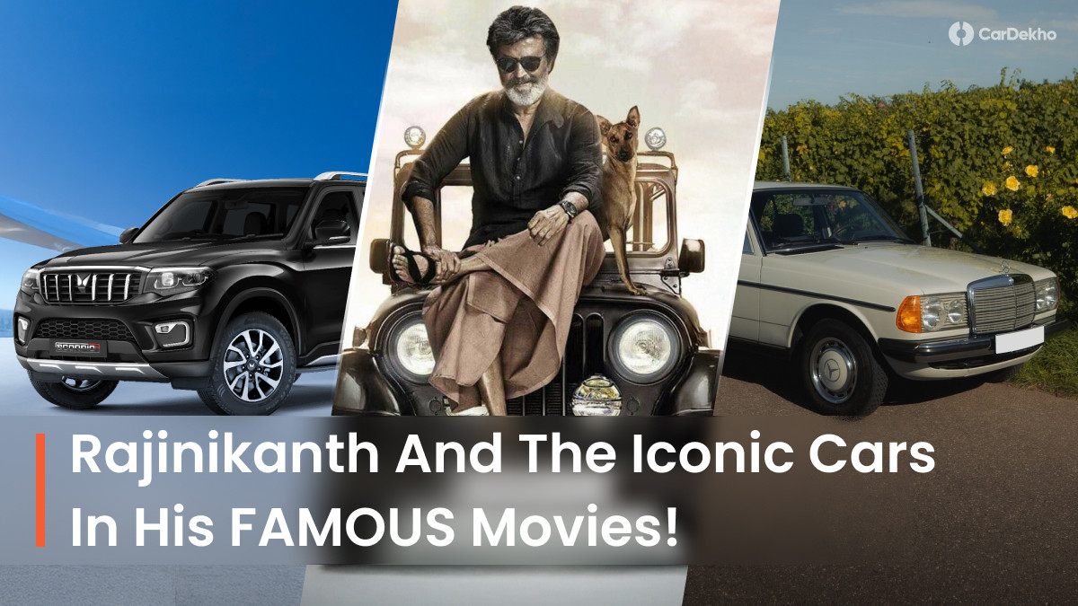 Rajinikanth And All The Iconic Cars In His FAMOUS Movies! | CarDekho.com