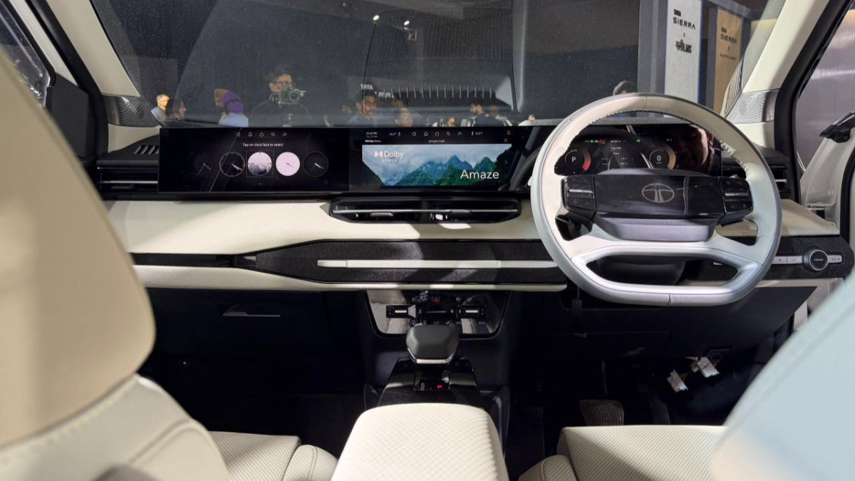 2025 Tata Sierra Interior Explained In 10 Real-life Images | CarDekho.com