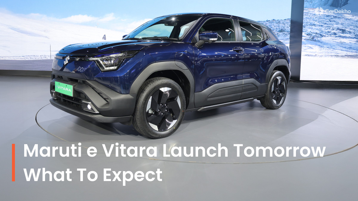Maruti e Vitara Launch Tomorrow: Design, Features, Safety, Powertrain ...