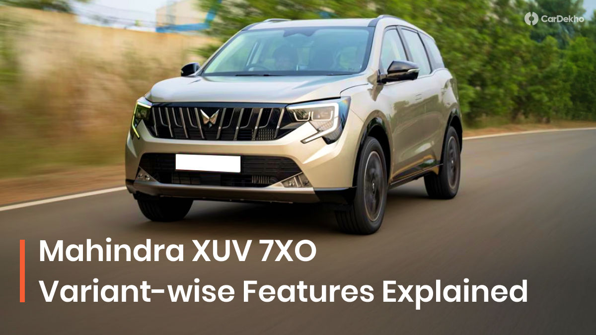 New Mahindra XUV 7XO AX, AX3, AX5, AX7, AX7 Tech, And AX7 Luxury ...