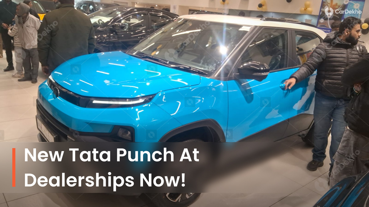 New 2026 Tata Punch Facelift Arrives At Dealerships, Bookings Open: A ...
