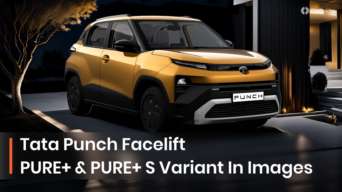 New 2026 Tata Punch Facelift Pure Plus And Pure Plus S Variant Detailed ...