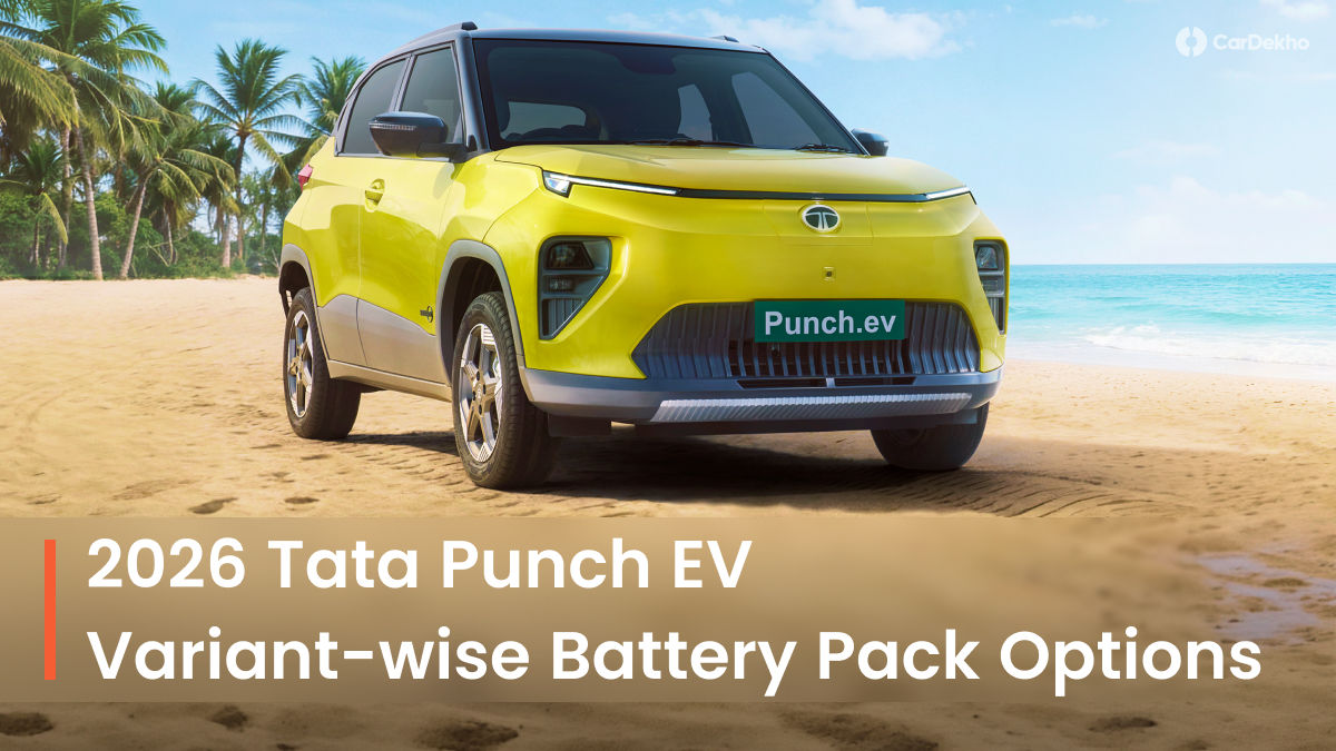 2026 Tata Punch EV Facelift Variant-wise Battery Pack Options Explained ...