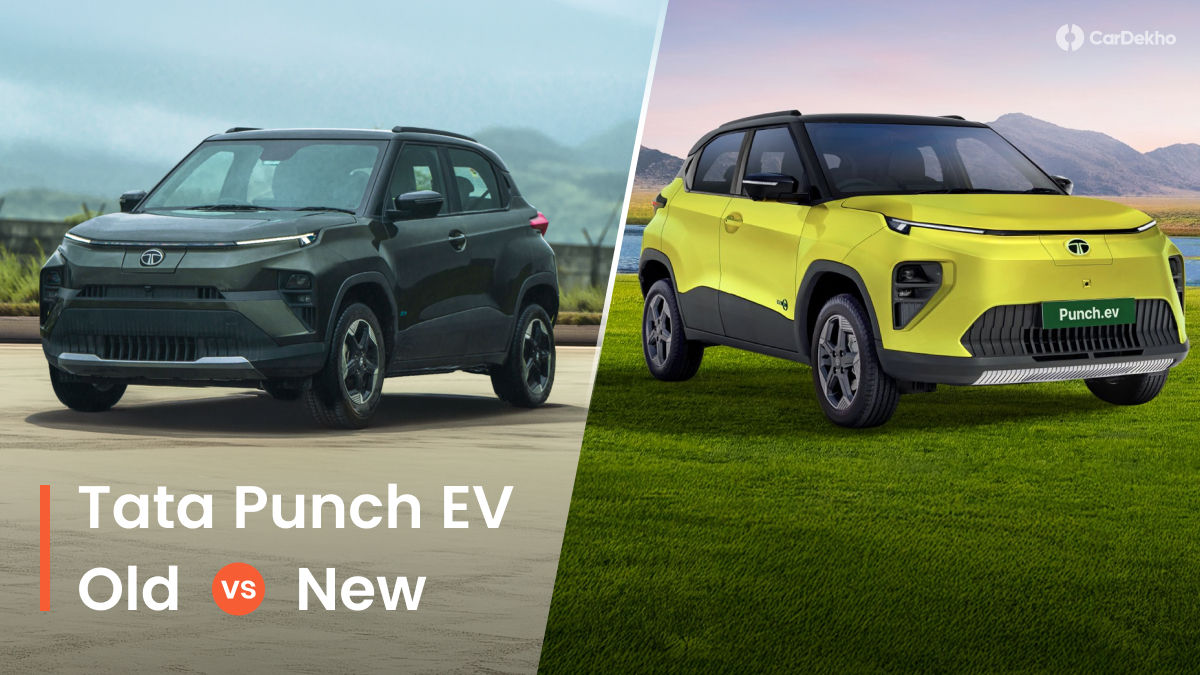 2026 Tata Punch EV Facelift Vs Old Tata Punch EV: Interior, Exterior ...