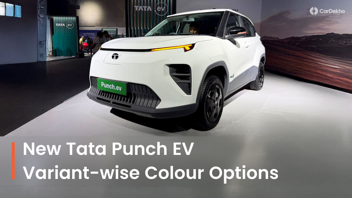 2026 Tata Punch EV Variant-wise Colour Options Explained: Smart, Smart ...