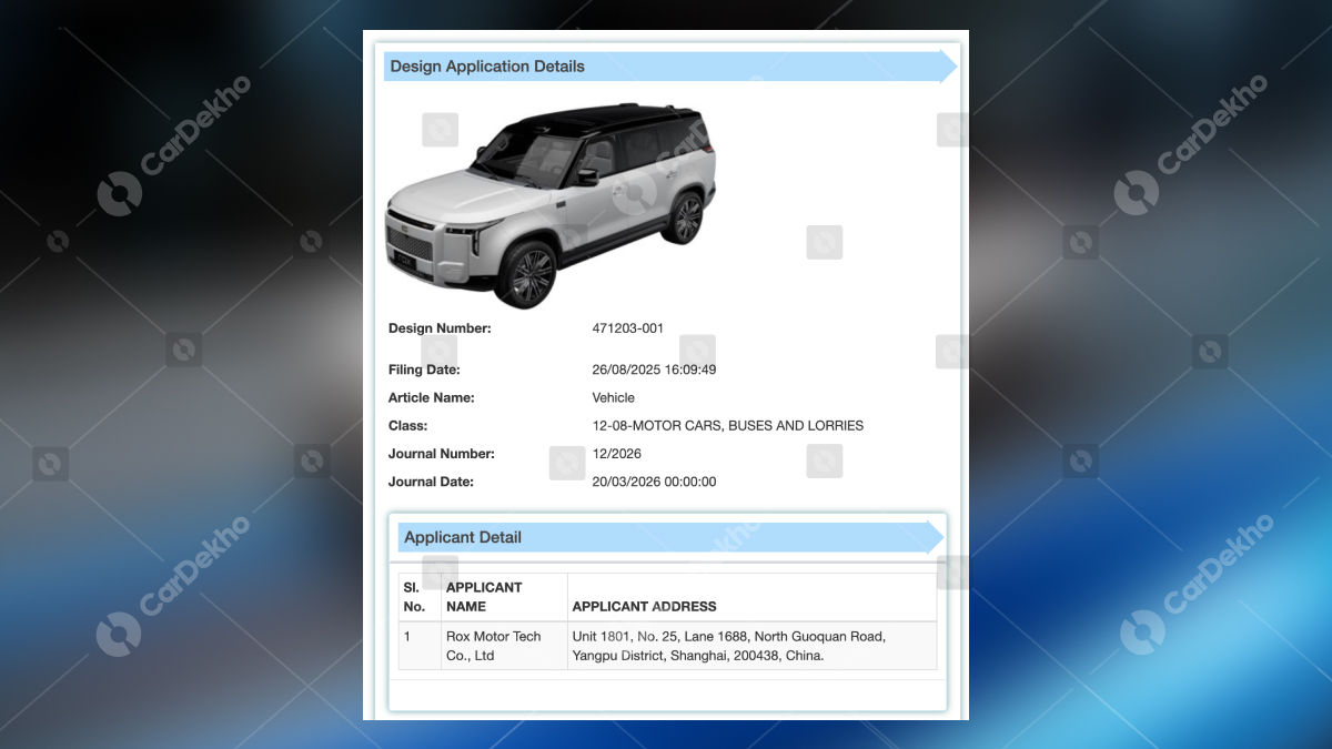 Rox Adamas SUV Patented In India, Another New Product Range Likely To ...