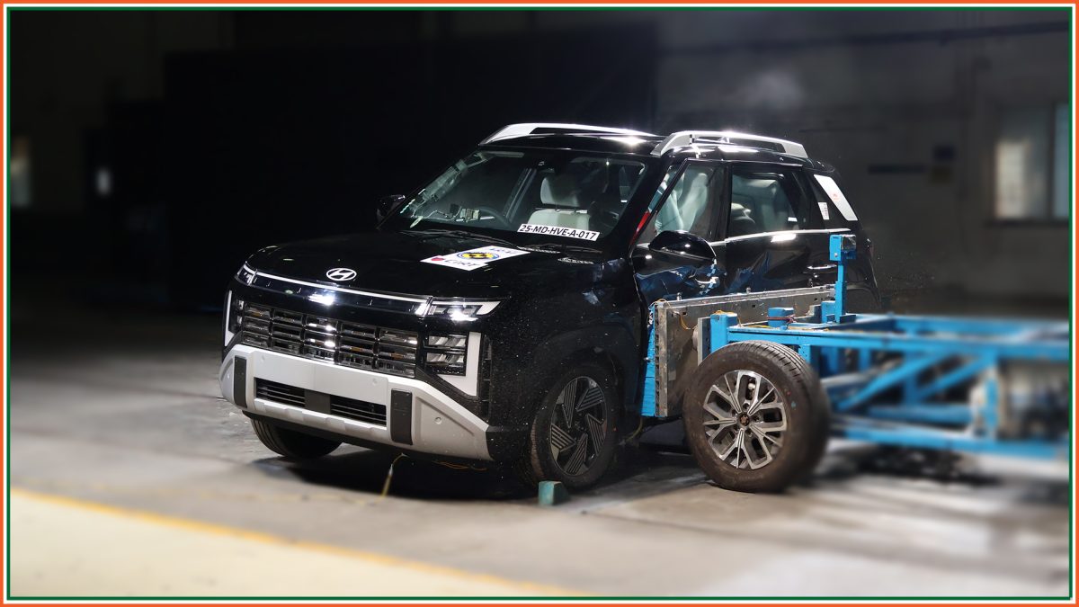 2025 Hyundai Venue Facelift Scores 5-Star in Bharat NCAP Crash Test ...