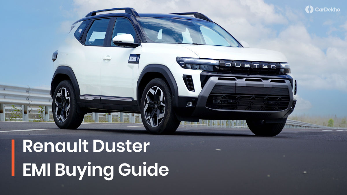 2026 Renault Duster EMI Buying Guide: EMI Amount, Booking Amount, Down ...