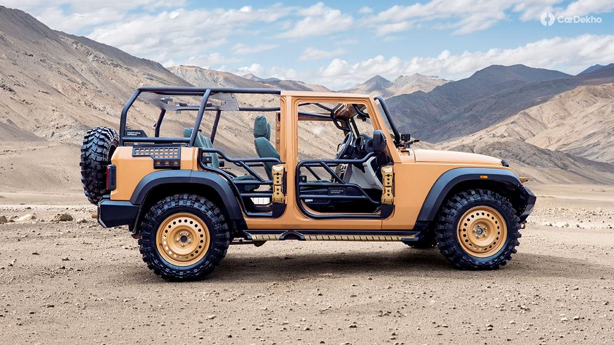 Anand Mahindra Shares Details Of Mahindra Thar Roxx-based All Terrain ...