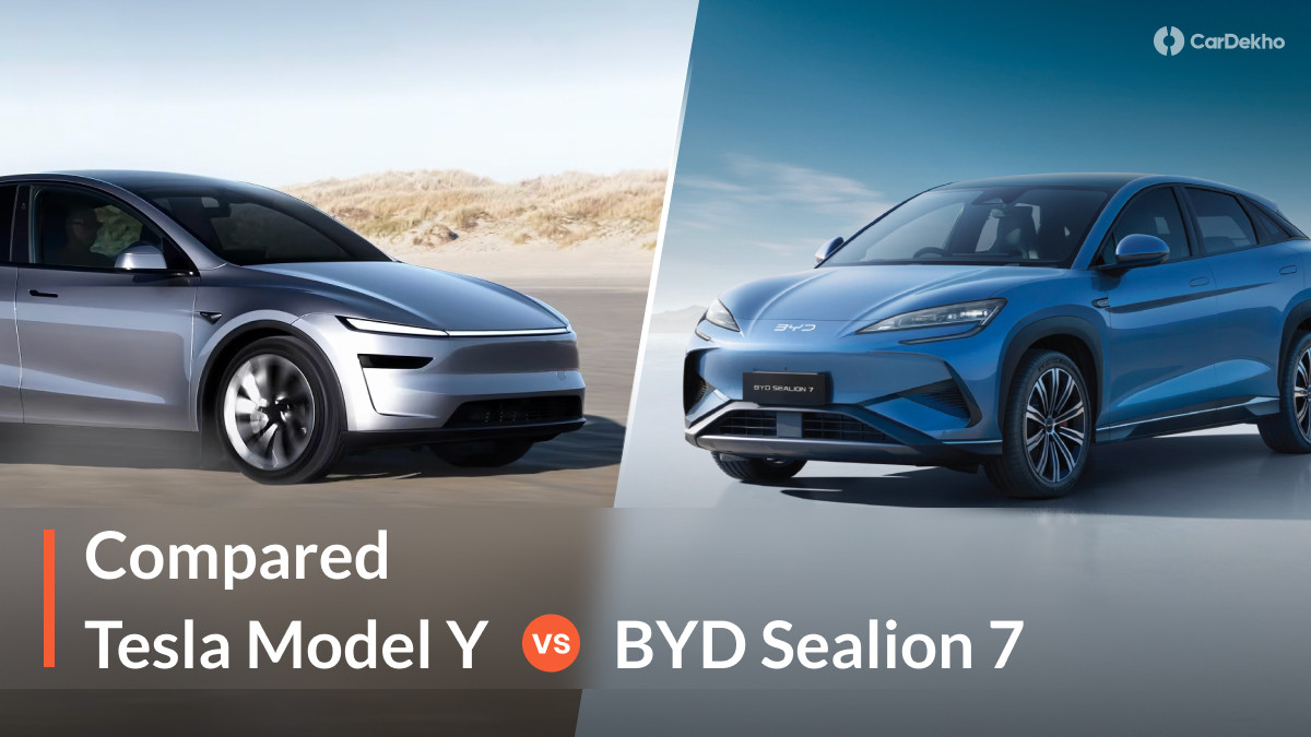Tesla Model Y vs BYD Sealion 7: Dimensions, Battery Specs, Range ...