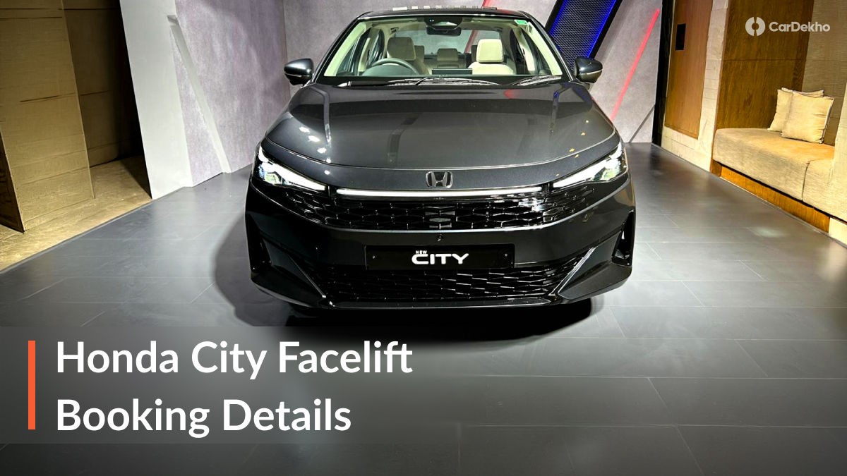 2026 Honda City Booking Details: Booking Process, Amount, Website, And ...