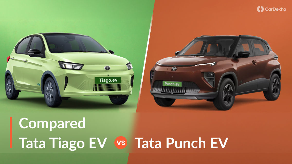 2026 Tata Tiago EV vs Tata Punch EV Specifications Comparison ...