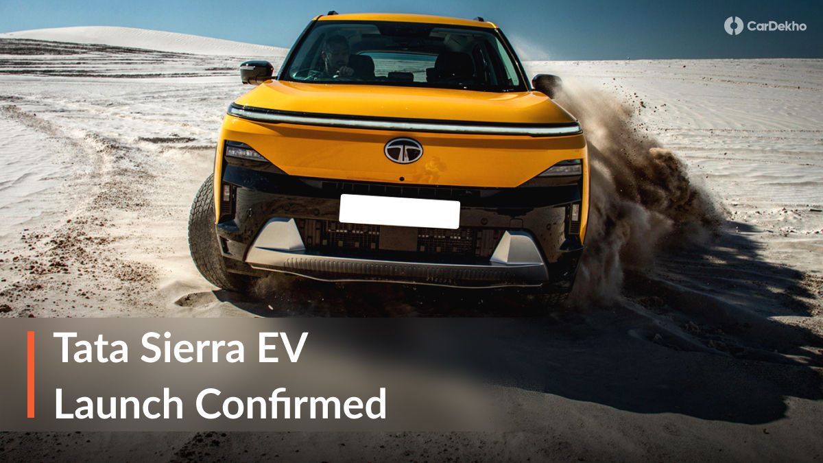 2026 Tata Sierra EV: Launch Date, Design, Specifications,Features ...