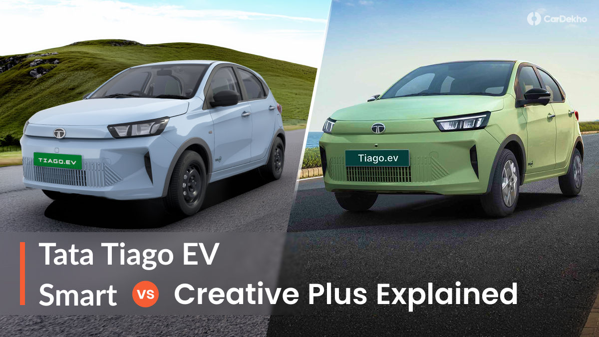 2026 Tata Tiago EV Smart Vs Creative Plus: Price, Features, Design ...