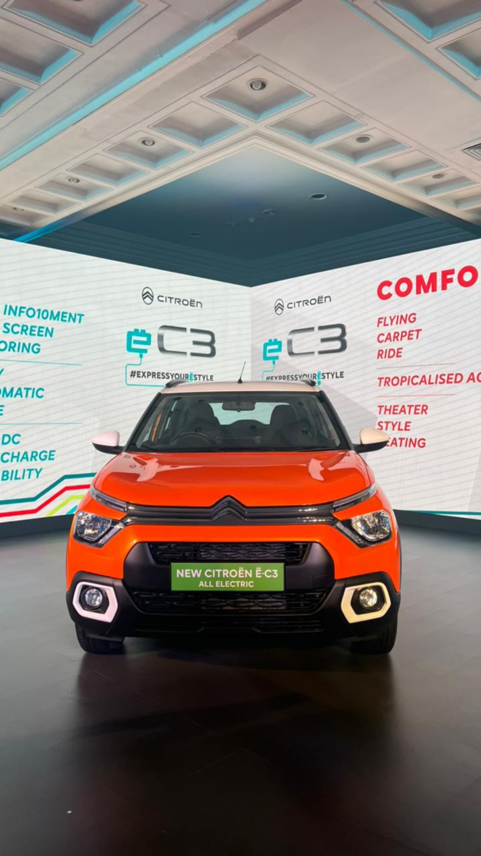 Citroen Has Unveiled The eC3 Electric Hatchback