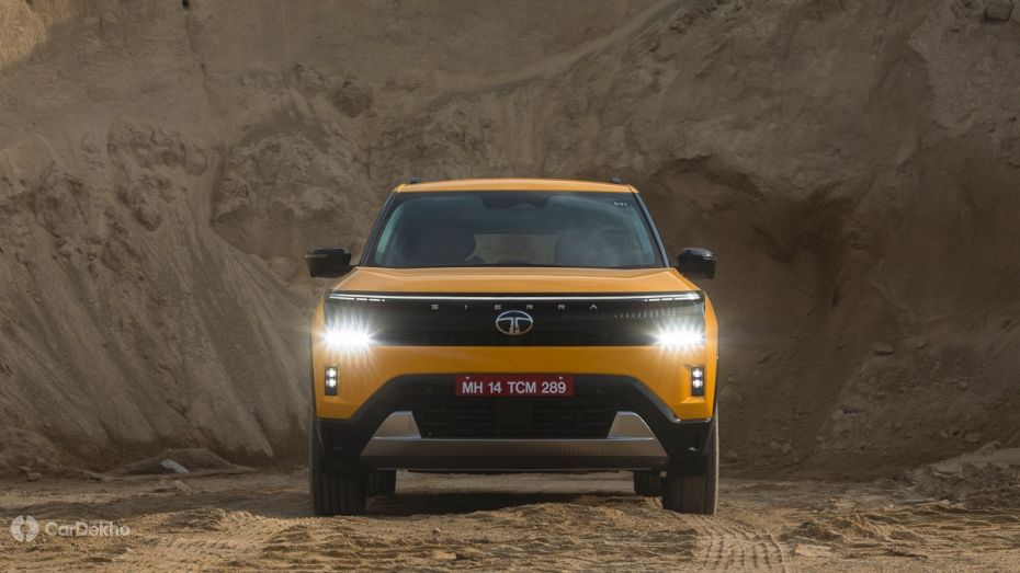 2026 Tata Sierra EV vs Tata Sierra ICE Exterior Design Comparison In ...