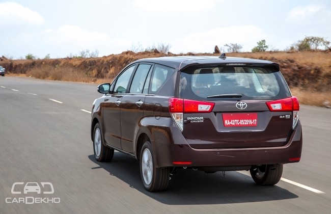Toyota Innova Crysta 2016-2020 Price, Images, Mileage, Reviews, Specs