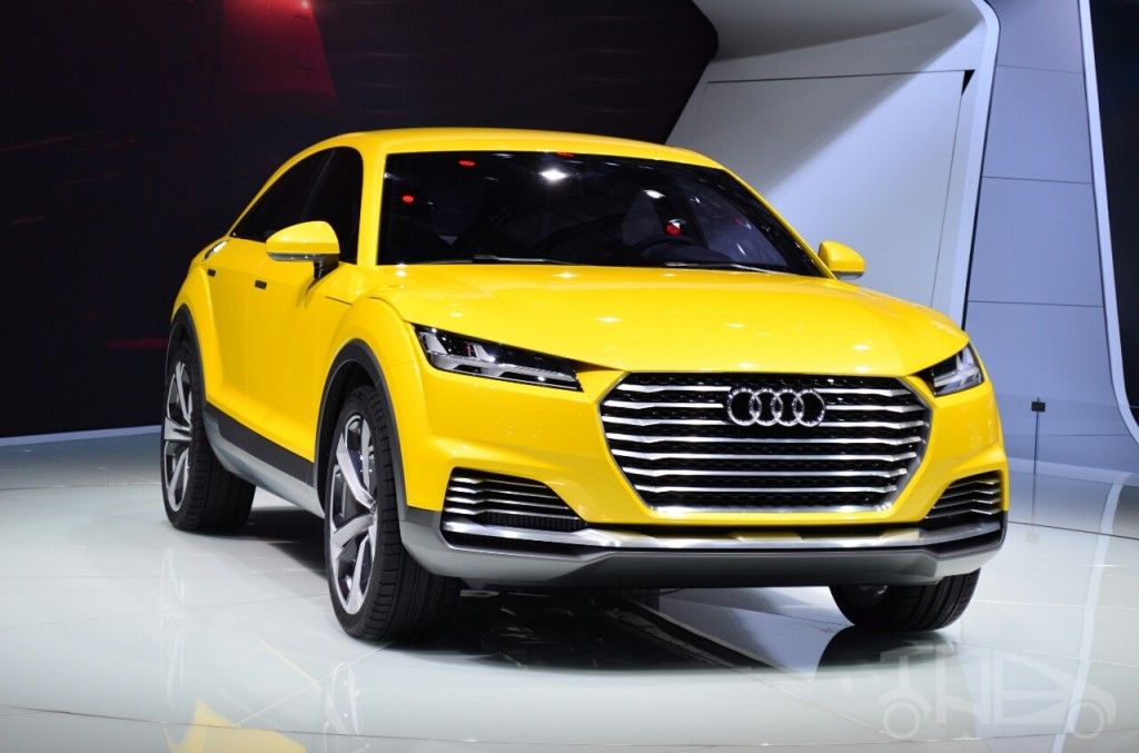 Audi TT offroad concept showcased at Beijing Auto Show | CarDekho.com