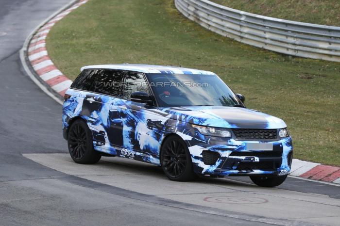 2015 Range Rover Sport RS spotted doing test runs | CarDekho.com