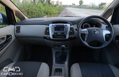 Innova Car Interior